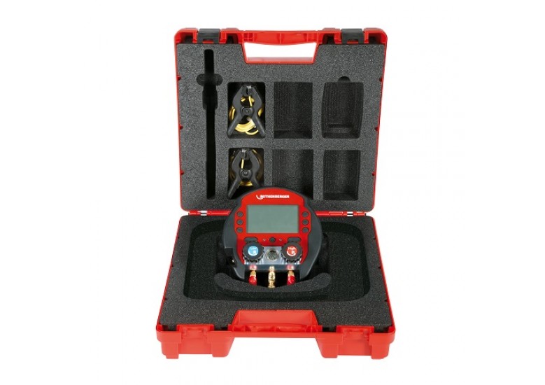 Manometr cyfrowy ROCOOL 600 z 2 termometrami