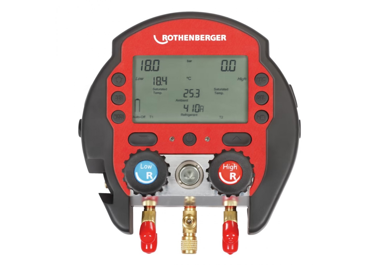 Manometr cyfrowy ROCOOL 600 z 1 termometrem 1000000569 - 1000000569