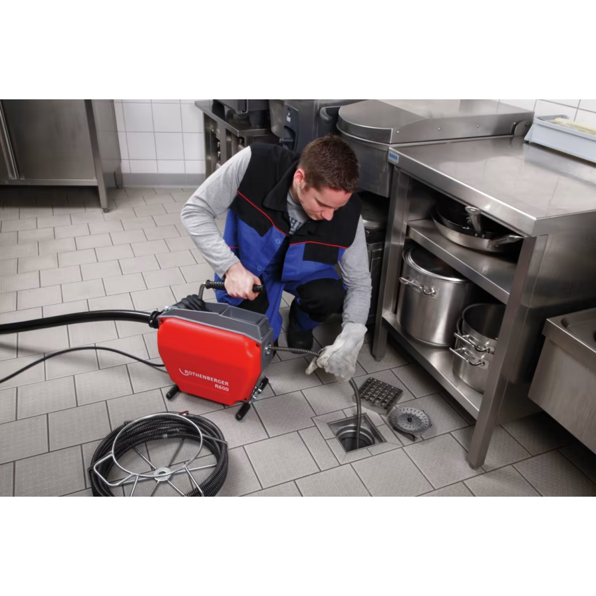 Przepychacz do rur Rothenberger R650 Set 22 72680 - 72680